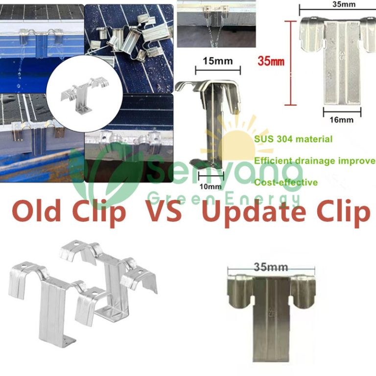 The Update Solar PV Water Drain Clip Cleaning Clips – SENYENERGY