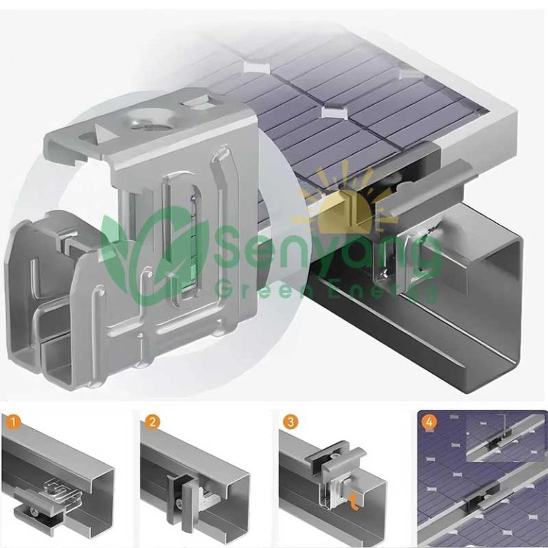 Solar Rail Clamp Nut for Z & C Purlins – SENYENERGY