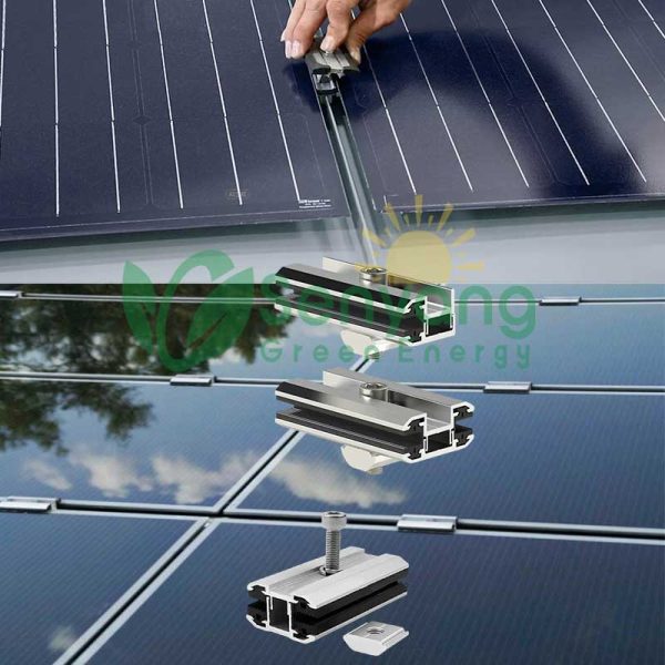 Why Use Frameless Solar Panel Clamps? – SENYENERGY