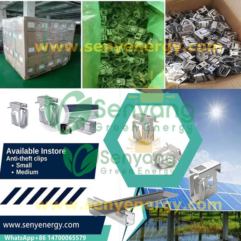 Power Snap Anti Theft Solar PV Clip Manufacturer – SENYENERGY