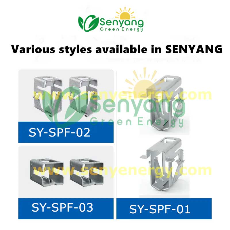 Power Snap Anti Theft Solar PV Clip Manufacturer – SENYENERGY