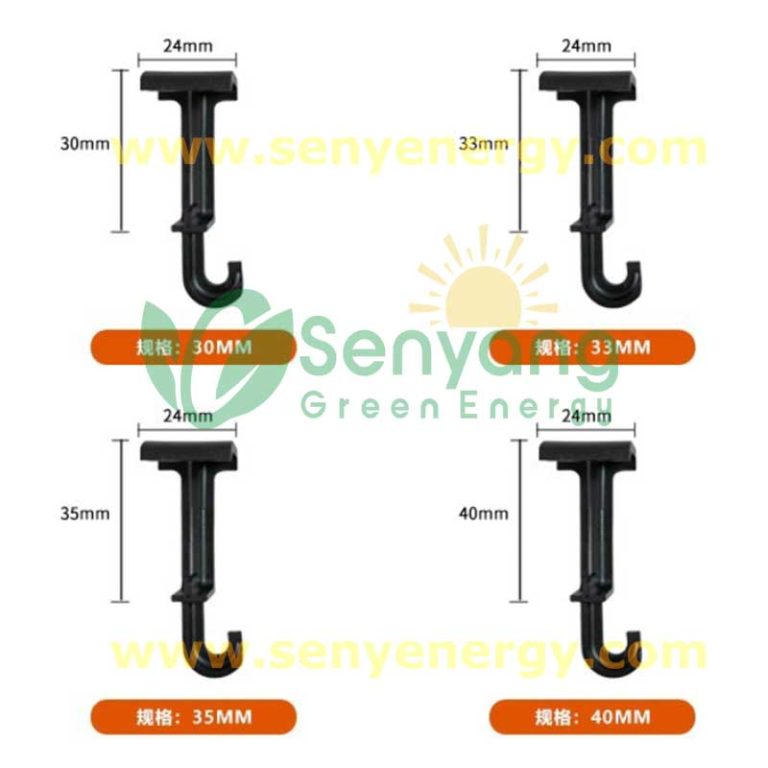 Solar Side MC4 Cable Clips Anti-Separation – SENYENERGY