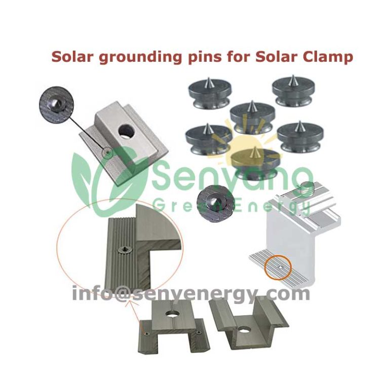 Solar Grounding Pins Factory Directly – SENYENERGY